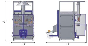 Vertical FFS bagging system | ECF - ARCOMET7